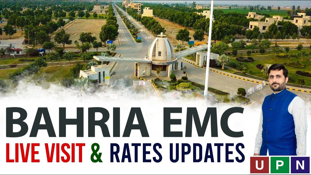 Bahria EMC LIVE VISIT | Development & Rates Updates | Current Market ...