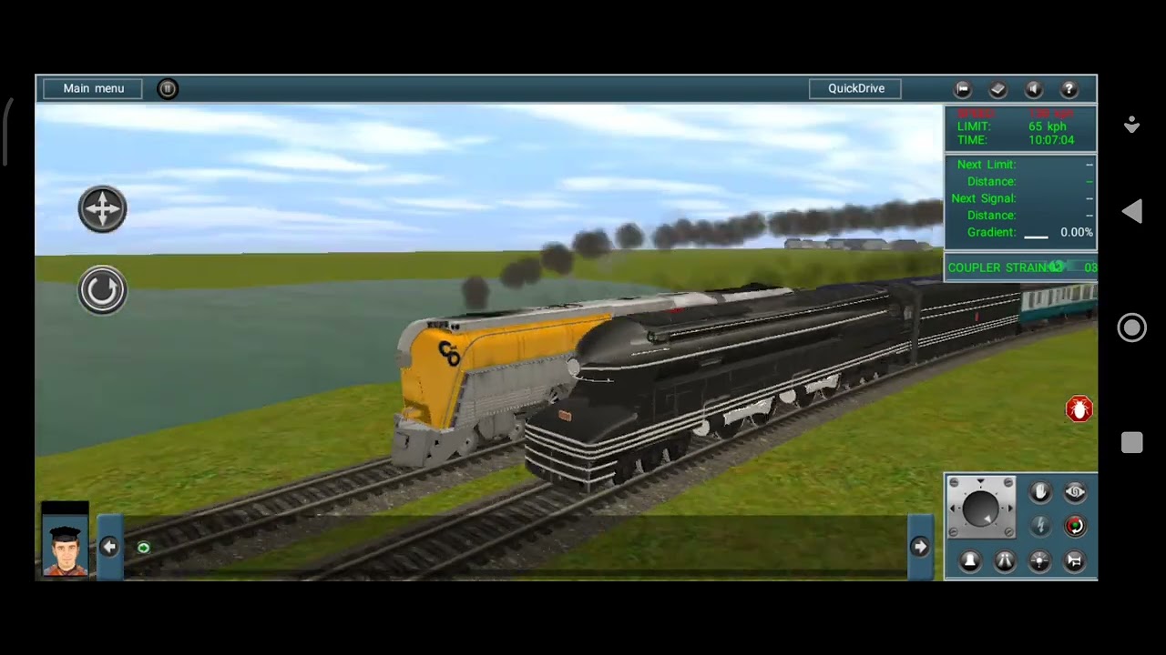 Race c&o l1 vs prr s1 Trainz Simulator Android - YouTube