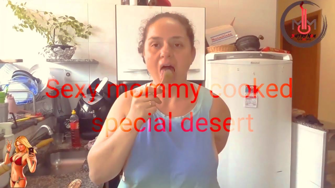 Chubby Mommy Cooked In Kichen Cooking Mom Food Sleeveless Beautiful Mom Cooked Tv Youtube