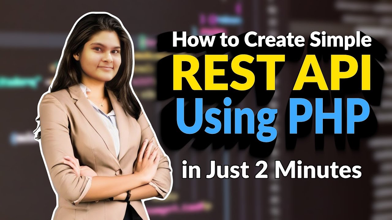How To Create Simple Rest Api Using Php Short Tutorial Youtube 4153
