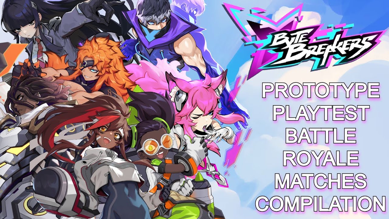 Byte Breakers - Prototype Playtest Battle Royale Matches Compilation ...