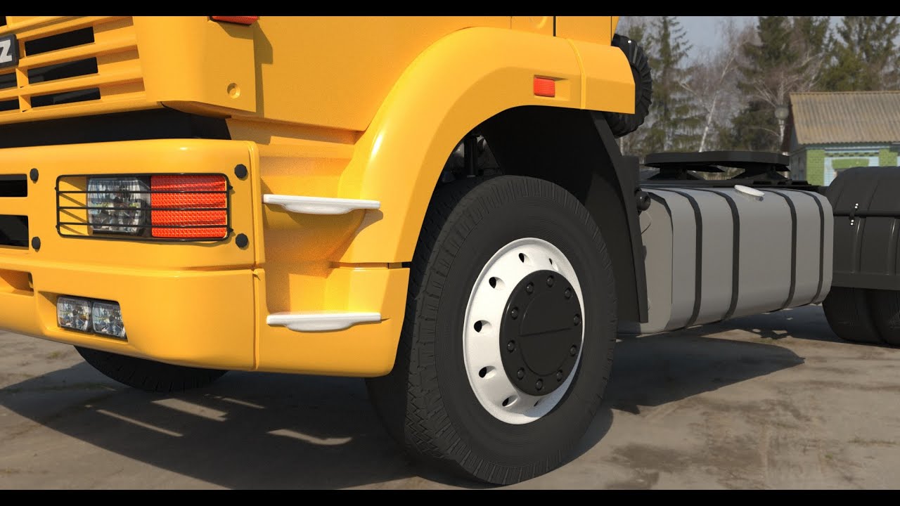 Project KAMAZ 5460 - YouTube