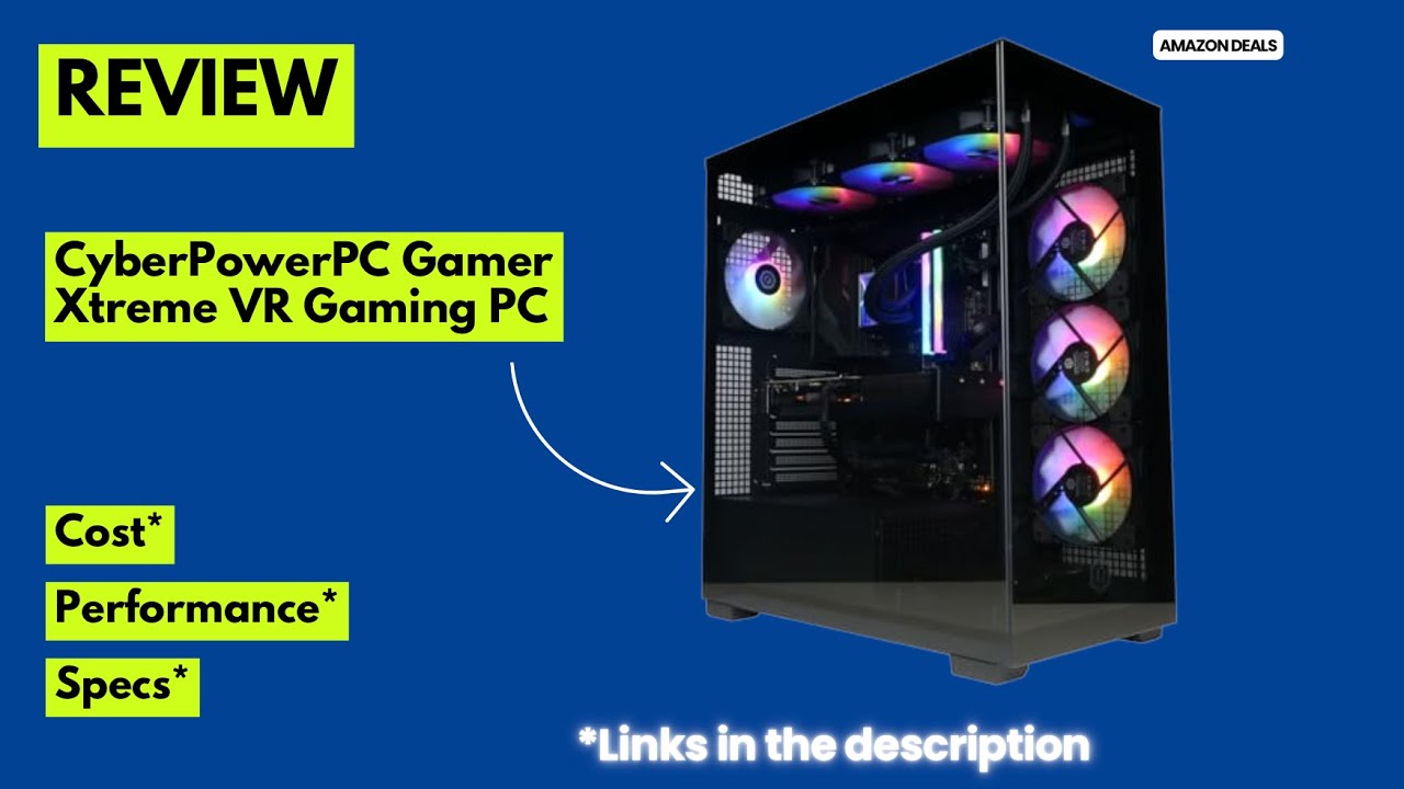CyberPowerPC Gamer Xtreme VR Review Intel i9-14900KF + RTX 5070 Gaming ...