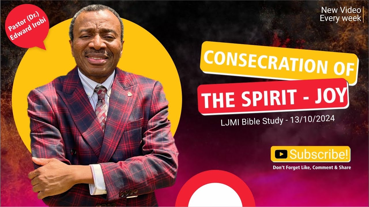 CONSECRATION OF THE SPIRIT - JOY - YouTube