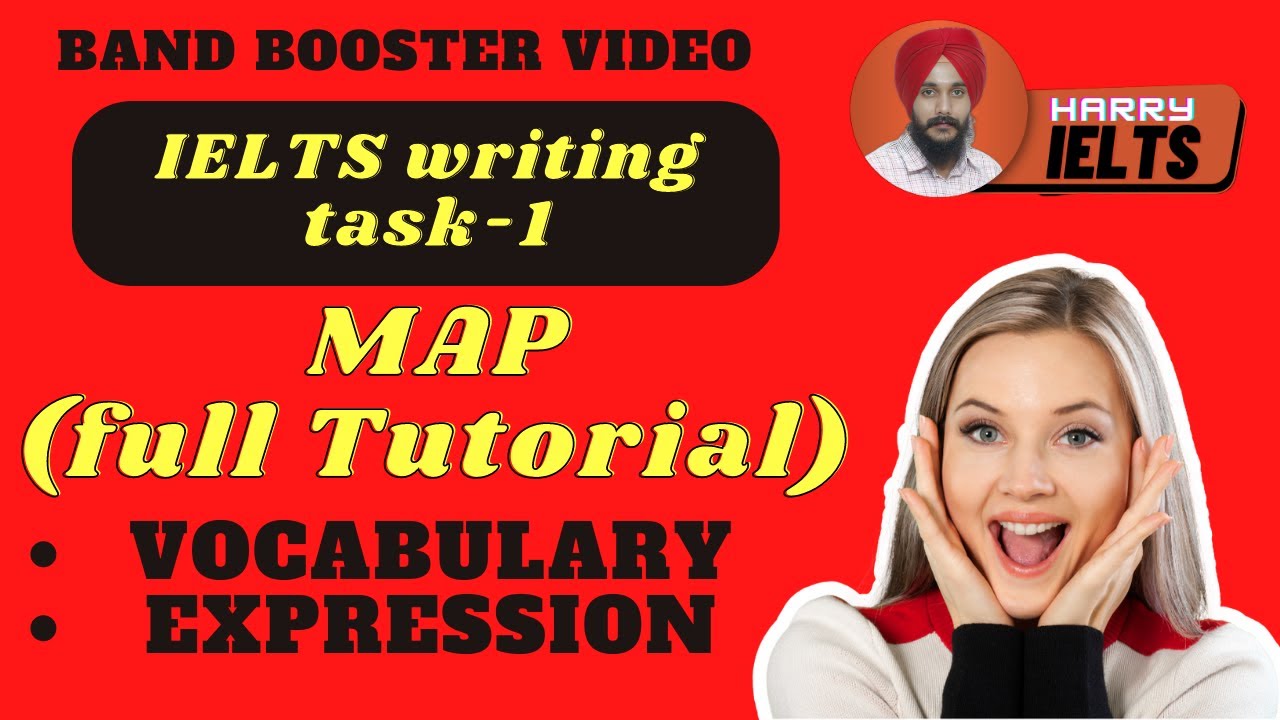 Learn the Secrets of the IELTS Writing Task 1 Map--Vocabulary and ...