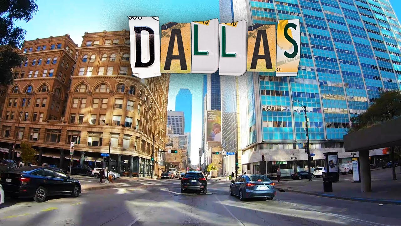 Dallas 4k | Driving Downtown | Texas, USA - YouTube