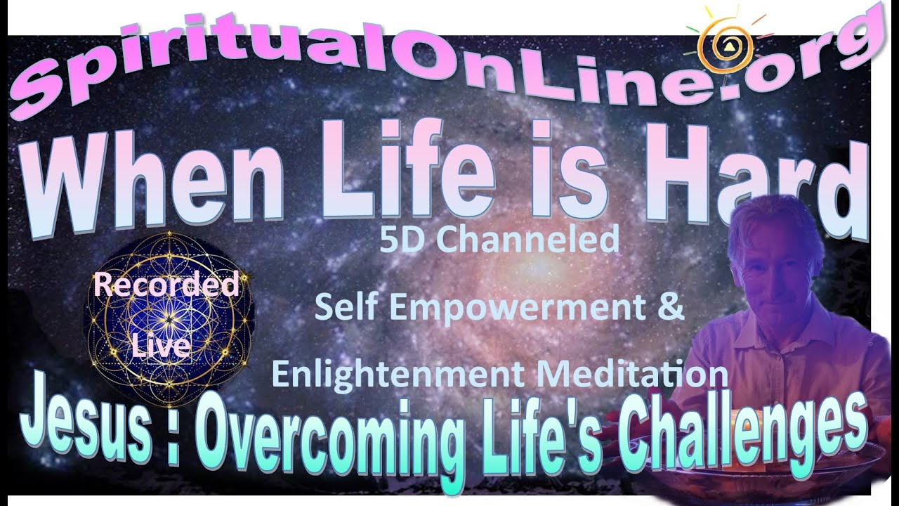 What to Do When Life is Hard. Jesus on Overcoming Life's Challenges ...