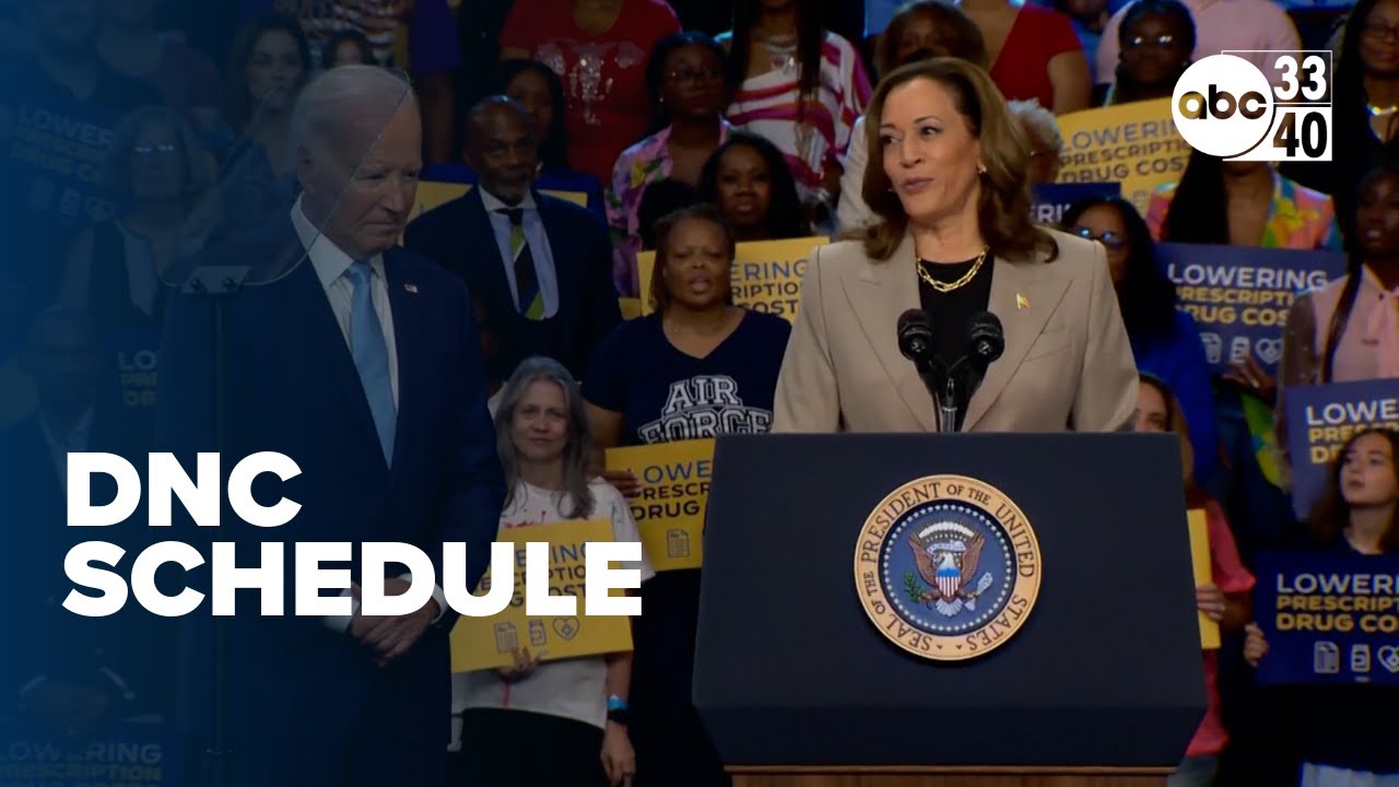 DNC Schedule - YouTube