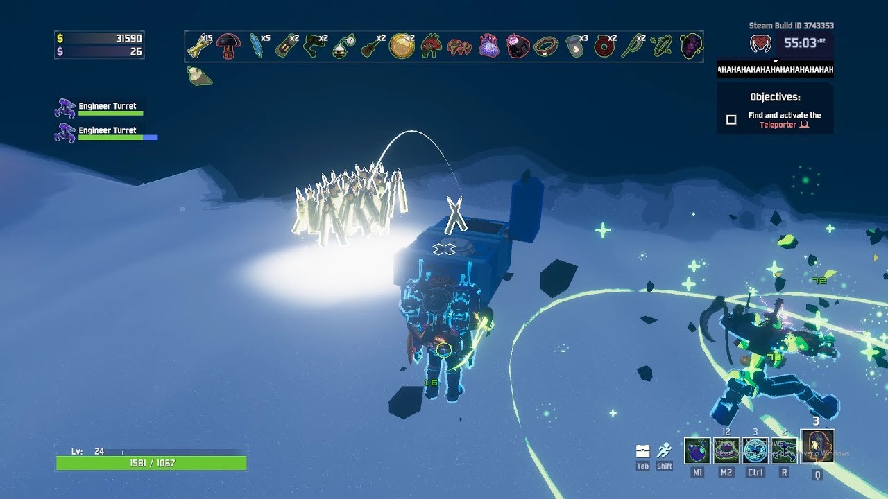 Risk of rain 2 - 50x armor-piercing rounds E matando aurelionite ...