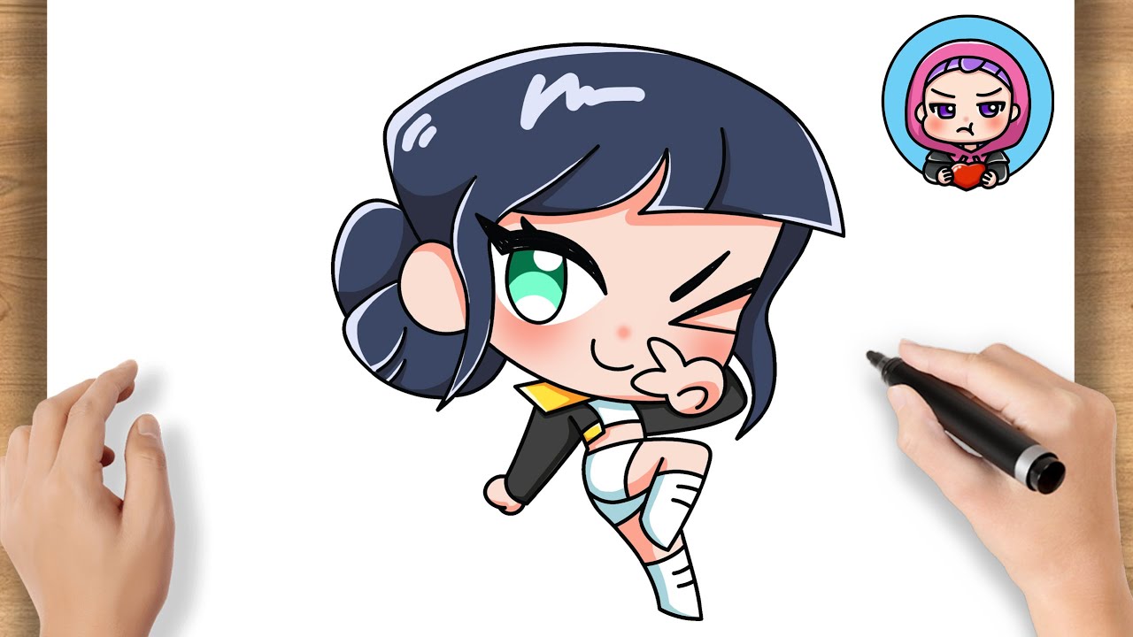 How to Draw Zoey Huntrix Golden | KPop Demon Hunters - YouTube