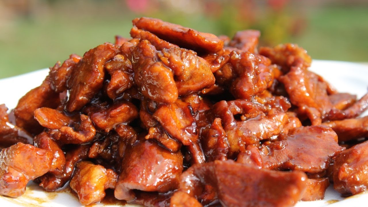 Caramelized Pork Easy and Delicious Recipe- Morgane Recipes - YouTube