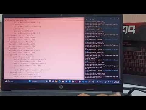 Project on the python language , Command line calculator - YouTube