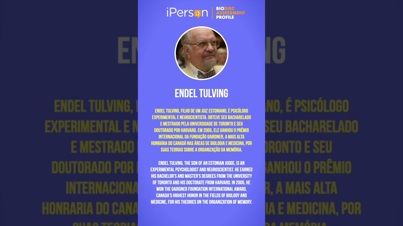 Quem é ou foi “Endel Tulving”? Who is or was “Endel Tulving”? # ...