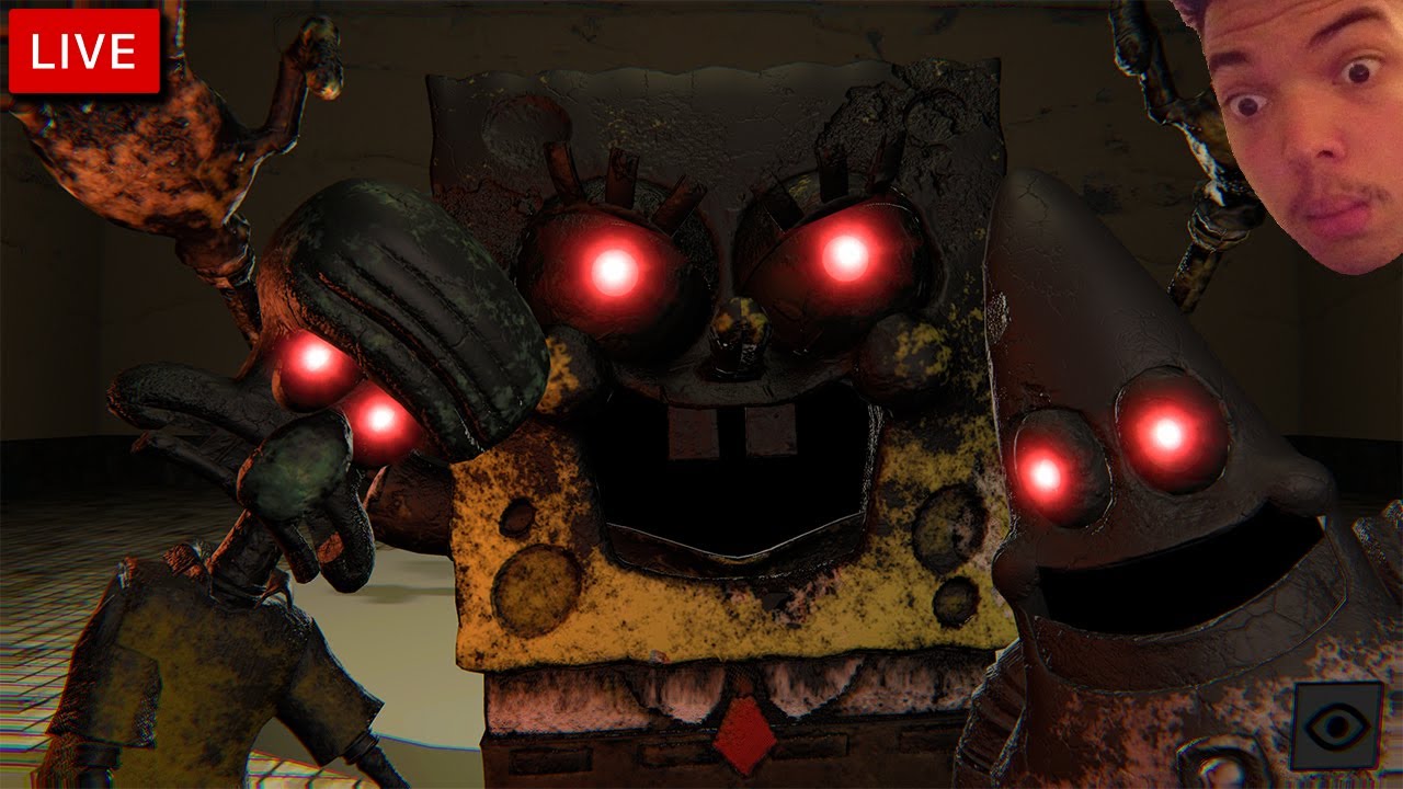 🔴LIVE - Five Nights at the Chum Bucket 3 | PART 1 | THE GANGS ALL HERE ...
