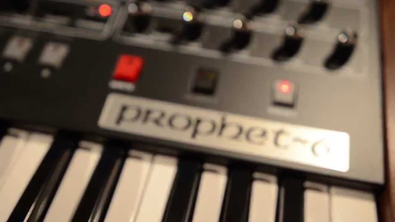 Sequential (DSI) Prophet-6 Demo - YouTube