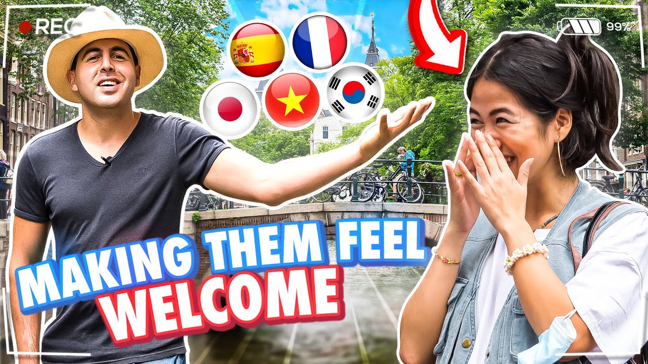 Making Foreigners Feel Welcome by Speaking Their Native Language - YouTube