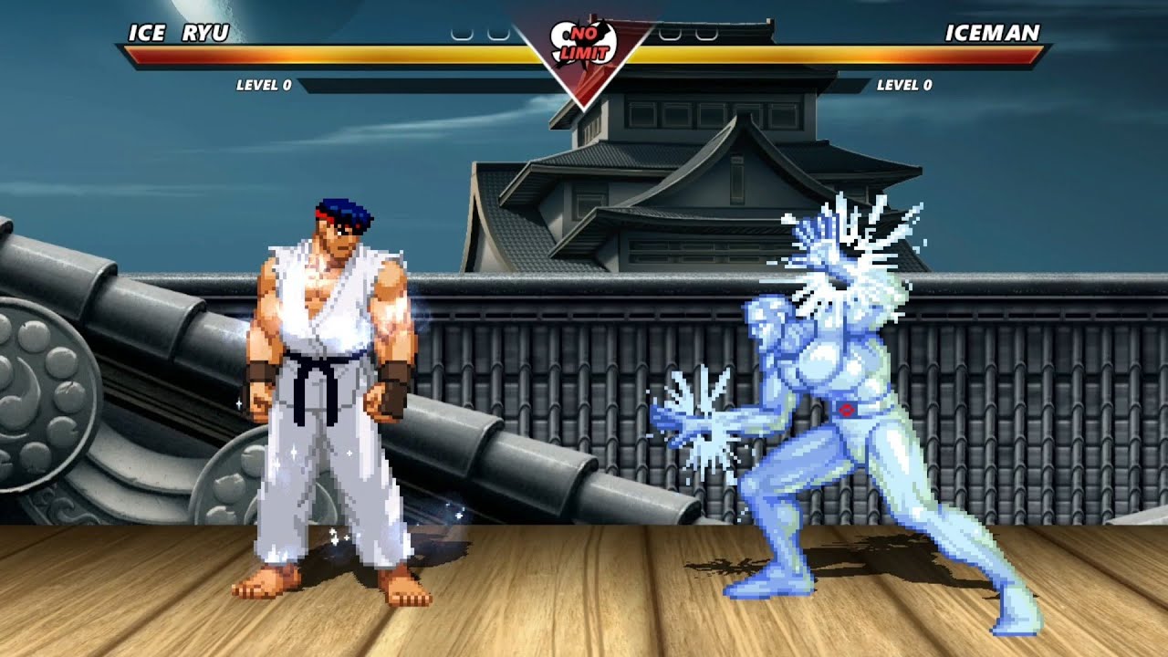 ICE RYU vs ICE MAN - Highest Level Awesome Fight! - YouTube