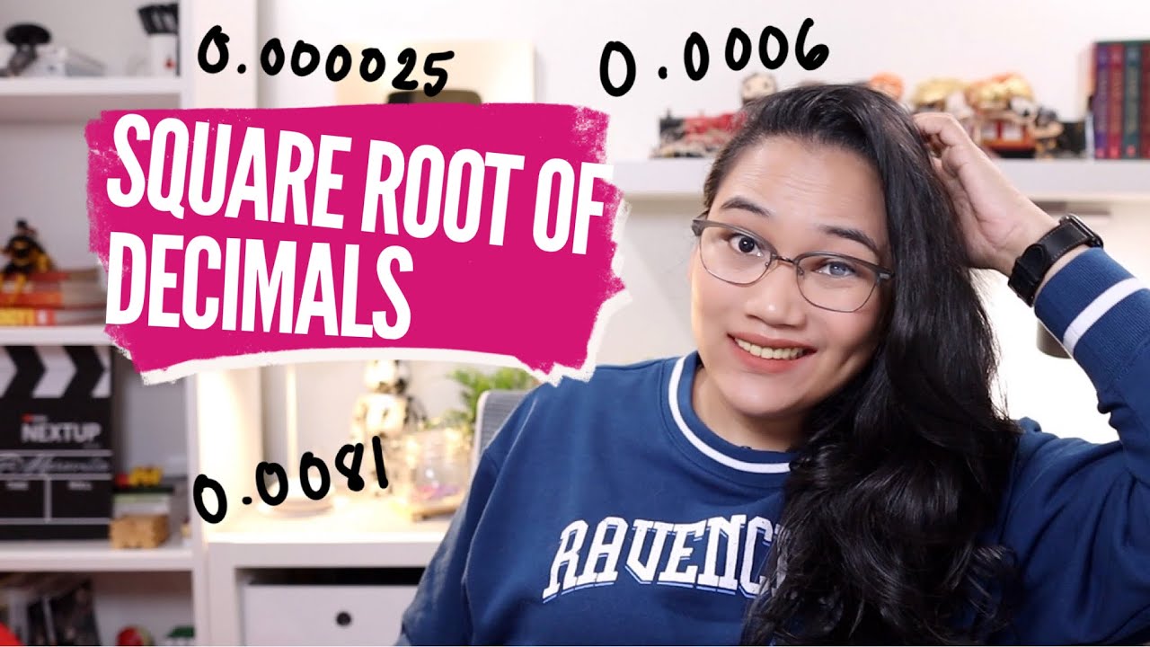 How To Get The Square Root Of Decimals YouTube How To Get The Square Root Of Decimals YouTube