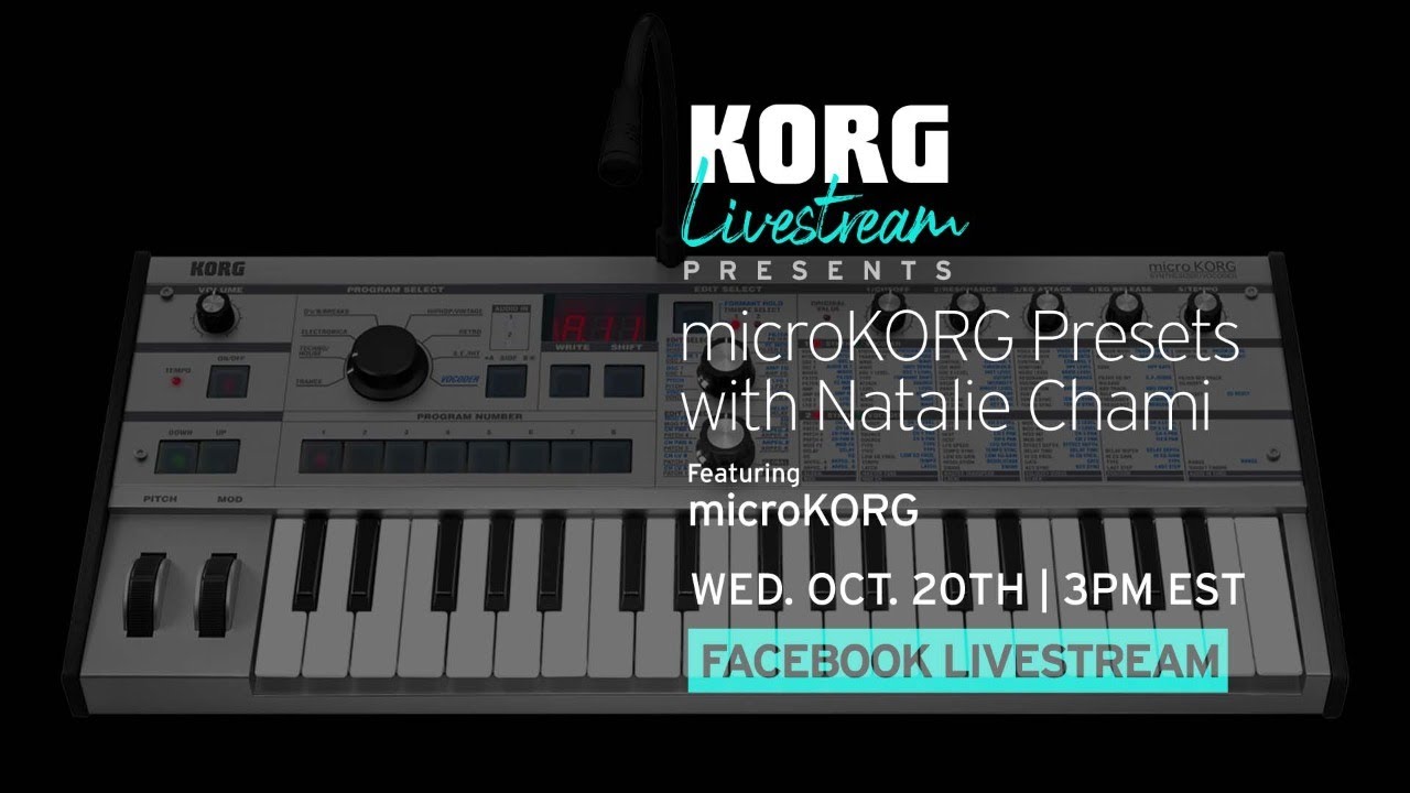 microKORG Presets with Natalie Chami - YouTube
