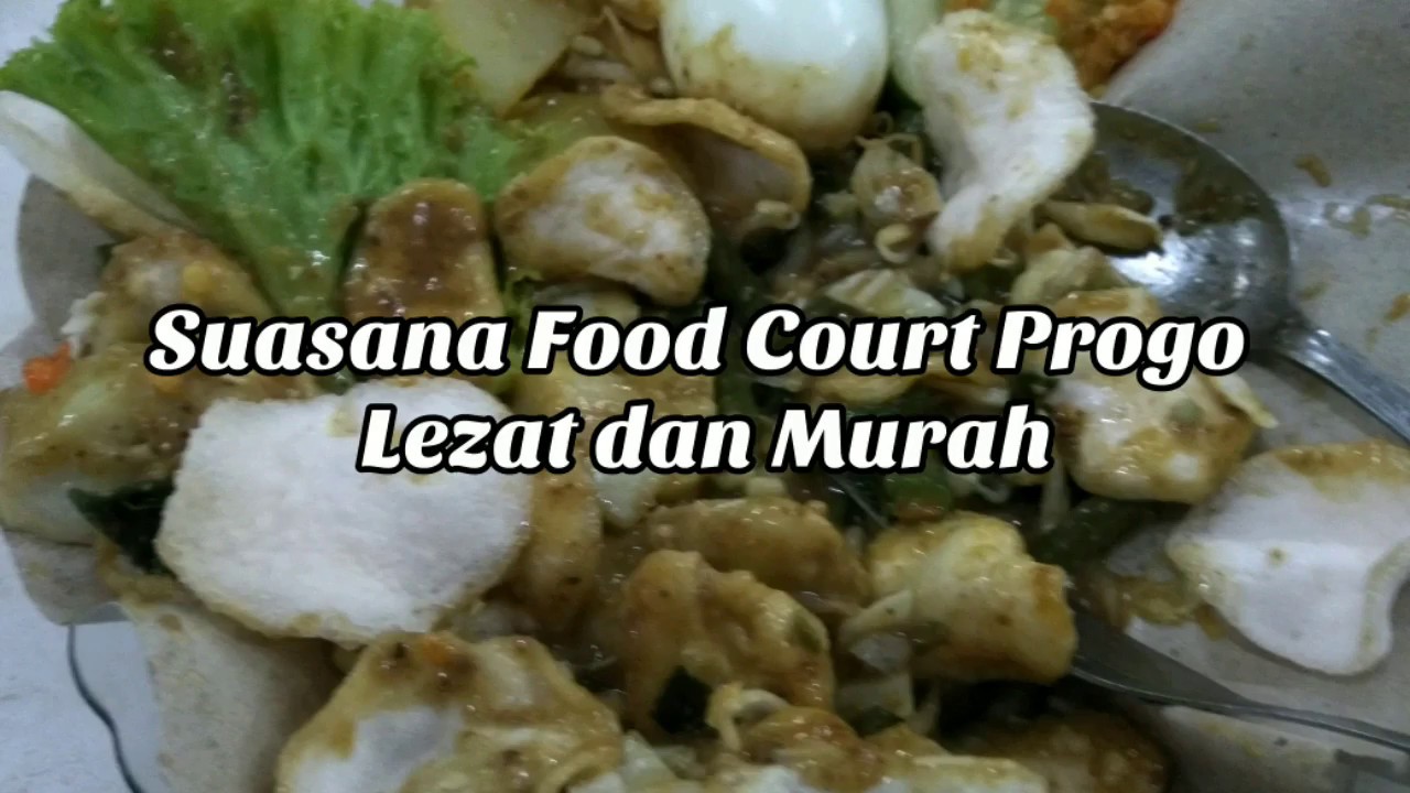 Suasana Food Court Toko Progo - Lezat & Murah - YouTube
