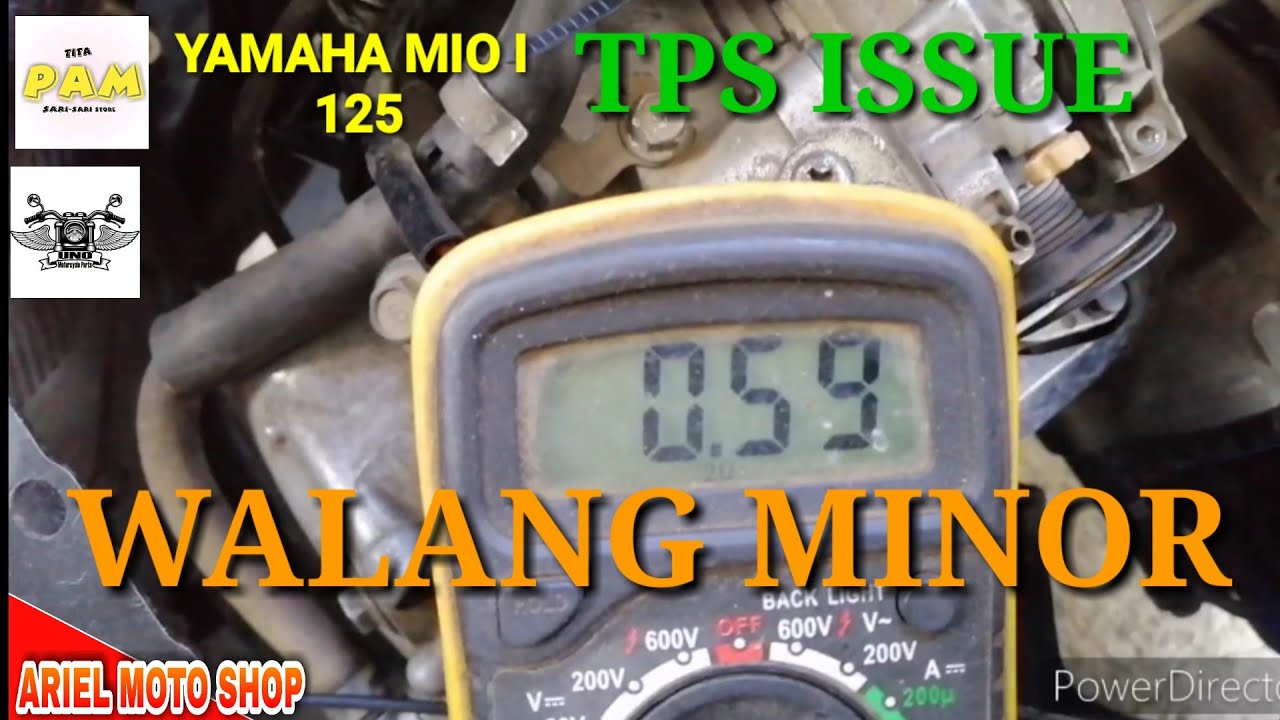 MIO I 125 NAHAGOK AT IBA ANG READING NG TPS - YouTube
