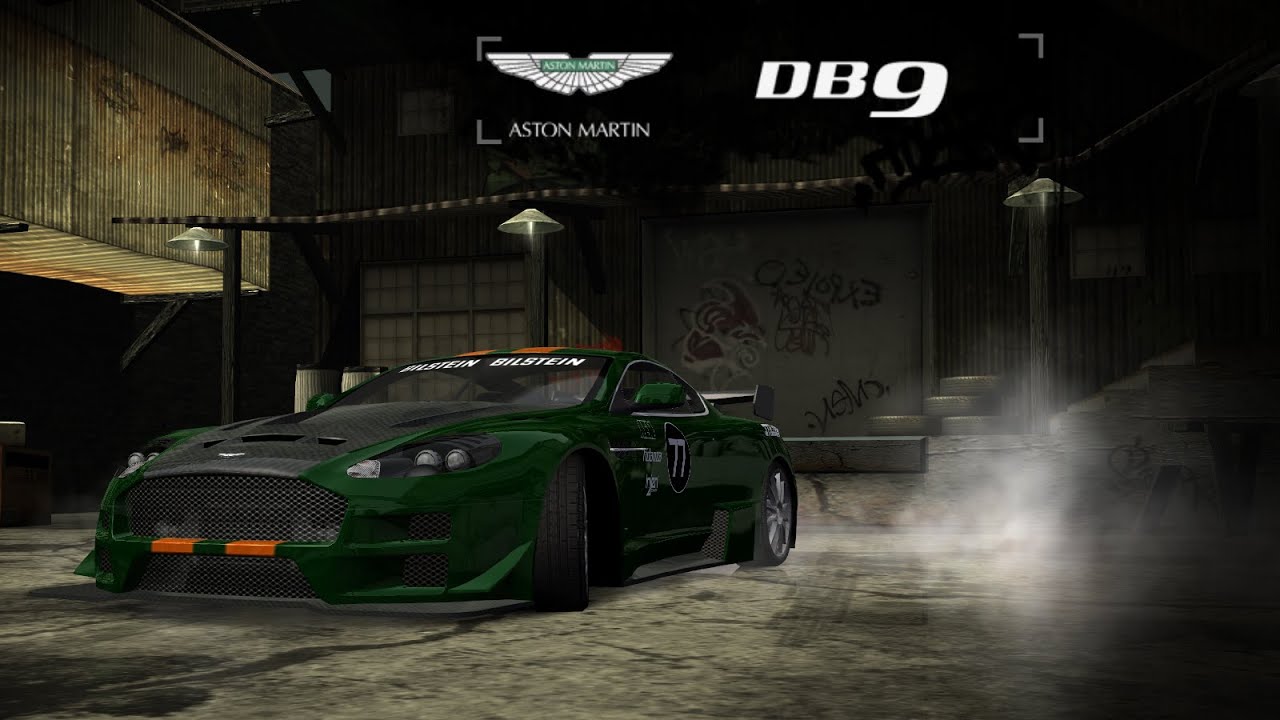 Need for Speed: Most Wanted. Aston Martin DB9 customization and race ...