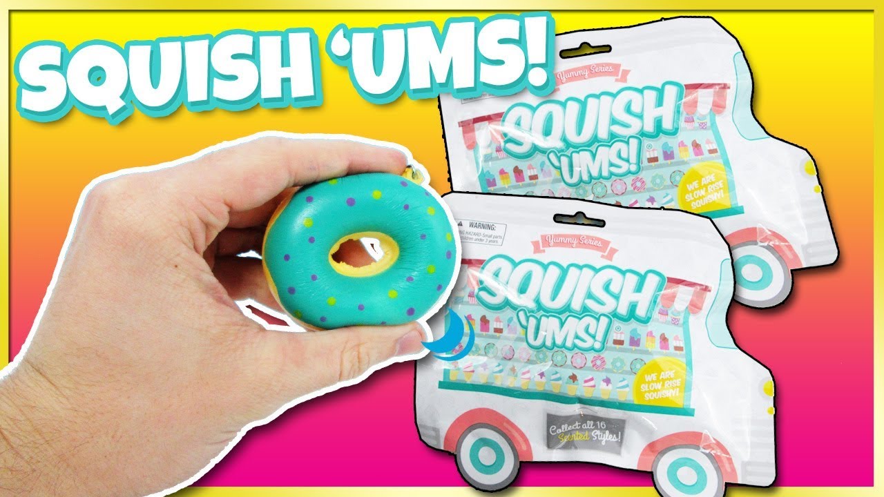 SQUISH 'UMS! 🍩😍 Yummy Series Slow Rise Squishies BLIND BAG OPENING Toy ...