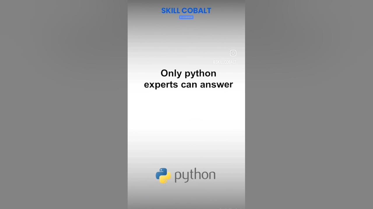 🚀 Python Challenge 37🐍 Youtube