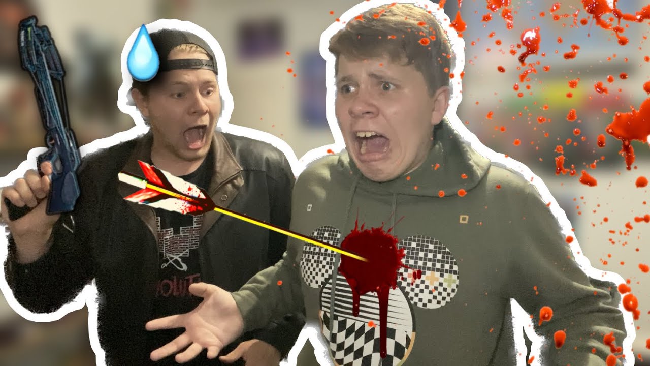 Attempting To Catch an Arrow (GONE WRONG!!!!) - YouTube