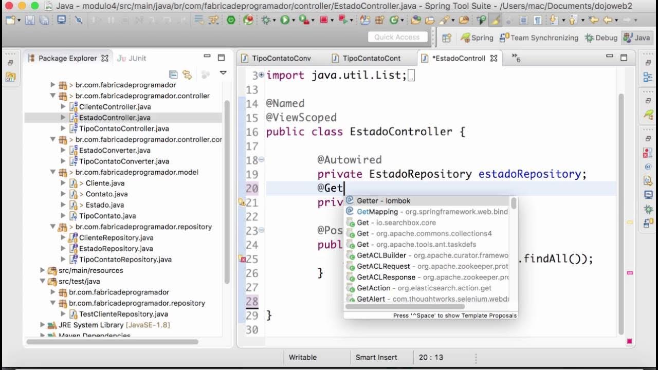 Java Web Frameworks com Spring Boot - Aula 07 parte 02 - YouTube
