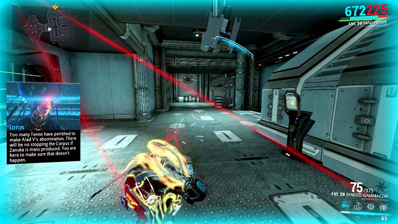 Warframe: Alad V Solo with MAG - YouTube