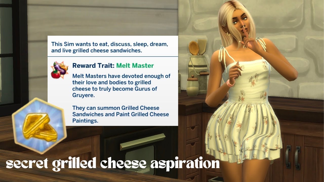 The Sims 4 Grilled Cheese Aspiration Tutorial - YouTube