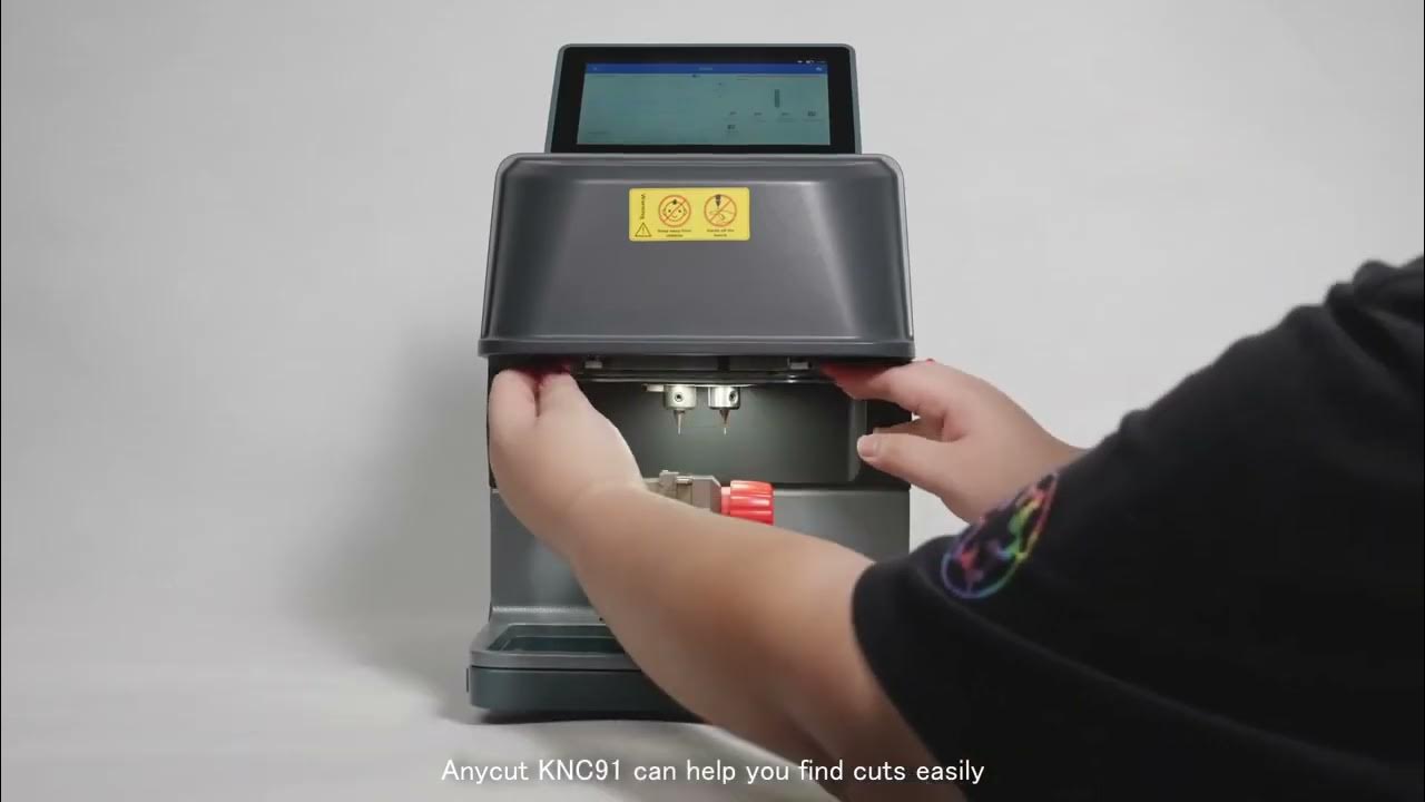 XTOOL ANYCUT KNC91 The Brand New Key Cutting Machine - YouTube