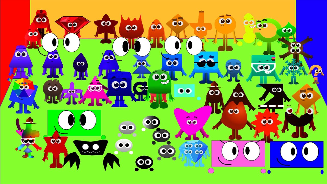 Official Colourblocks Band Added ALL Color Remix 1H IN Colourland - YouTube