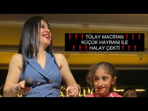 TÜLAY MACİRAN KÜÇÜK HAYRANI İLE HALAY ÇEKTİ @tulaymaciranofficial @tanermaciran