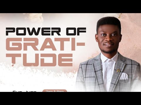 Celebration Service| Rev'd Femi Adigun | Power of Gratitude | 30 June ...