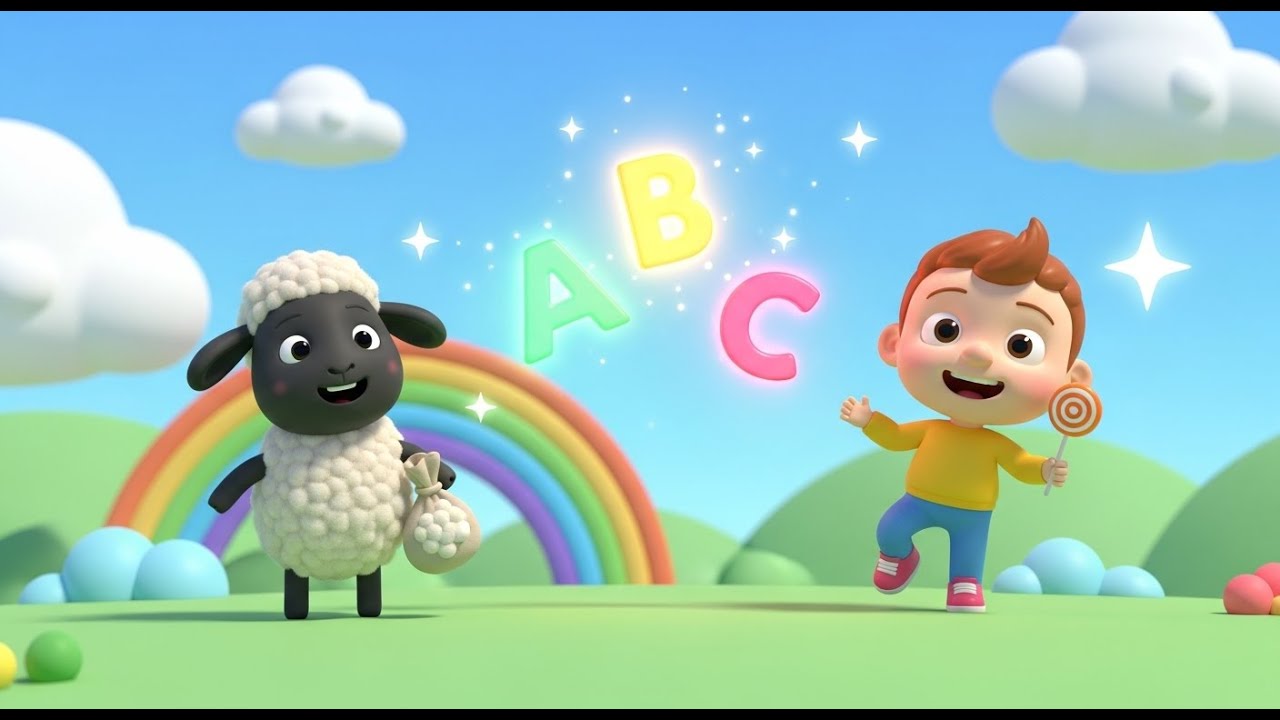 “Baa Baa Black Sheep + Johnny Johnny Yes Papa + ABC Song | Best Nursery ...