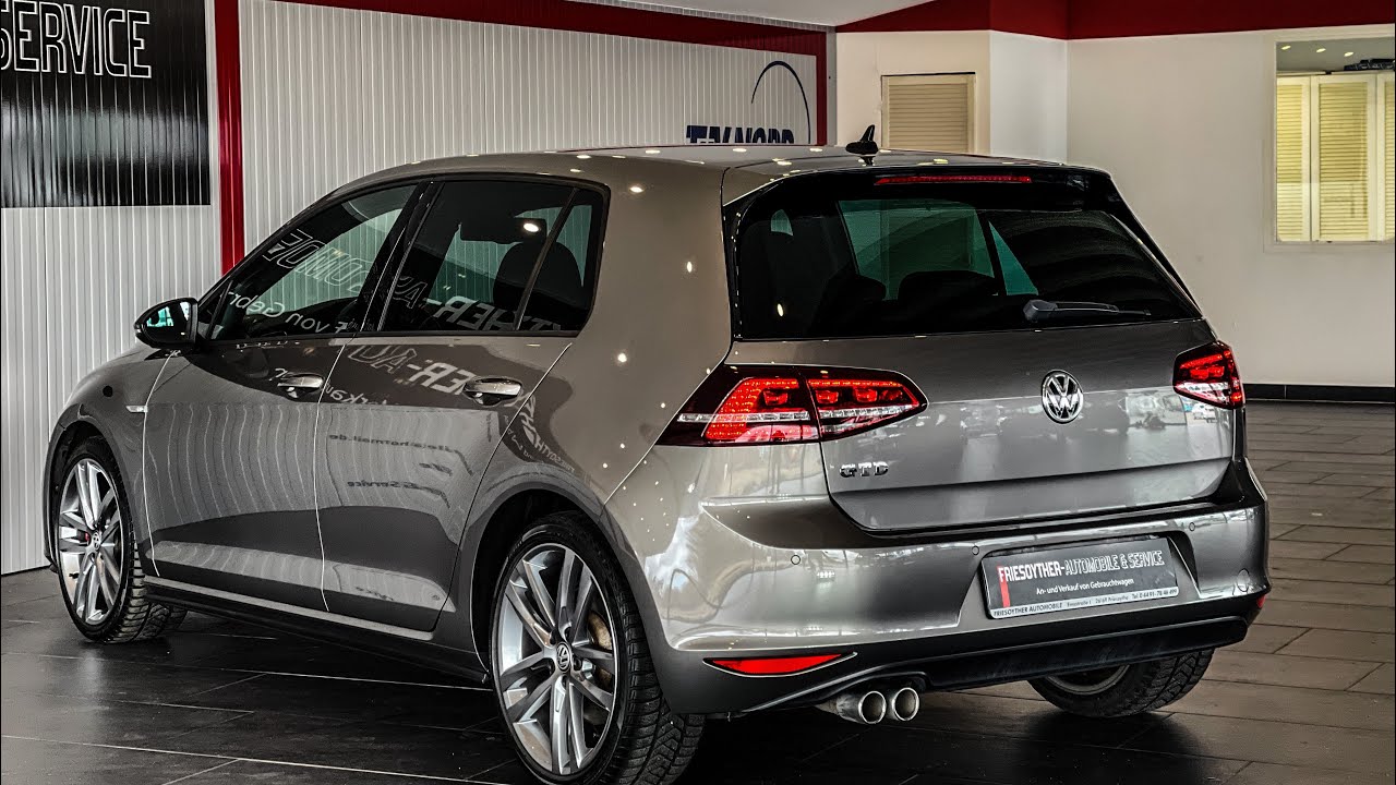 Volkswagen Golf VII Lim. GTD BMT Sport&Sound Bi-Xenon Navi - YouTube