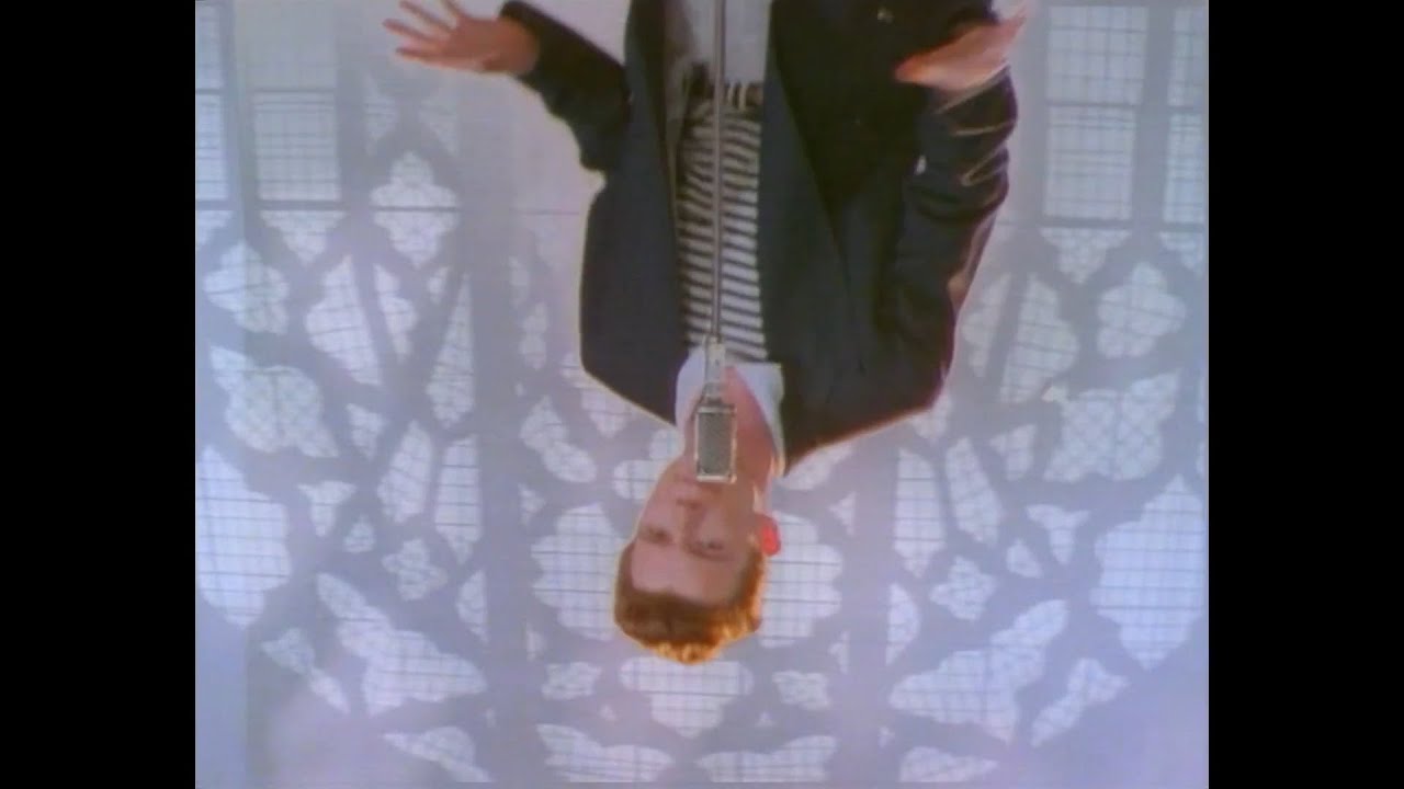 Rick Astley - Never gonna give you up (Reversed) - YouTube