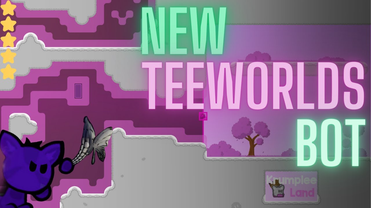 Advanced Teeworlds Gores Bot on Krumplee - YouTube