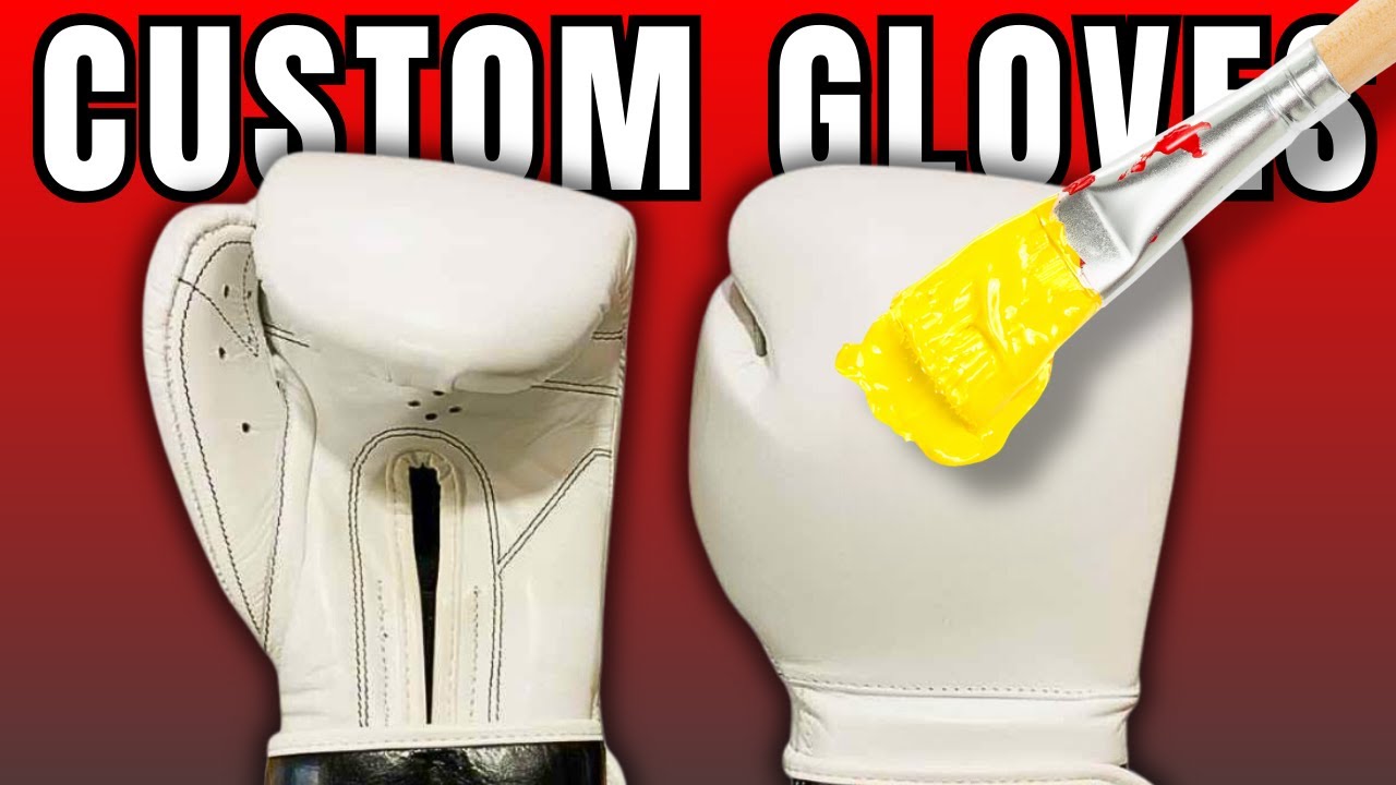 I Made A Custom Pair Of Boxing Gloves! - YouTube