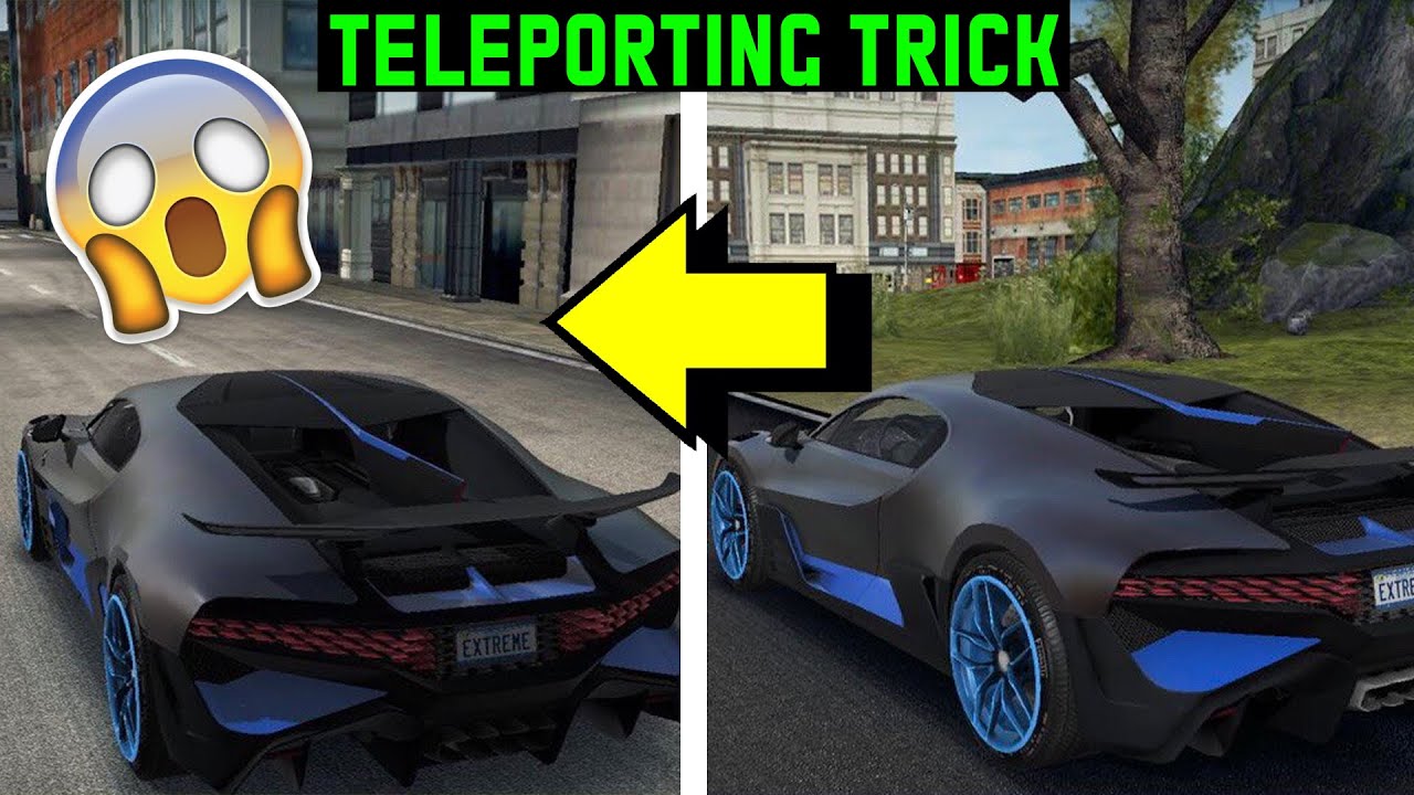 Secret Teleport Trick In Extreme Car Driving Simulator - YouTube