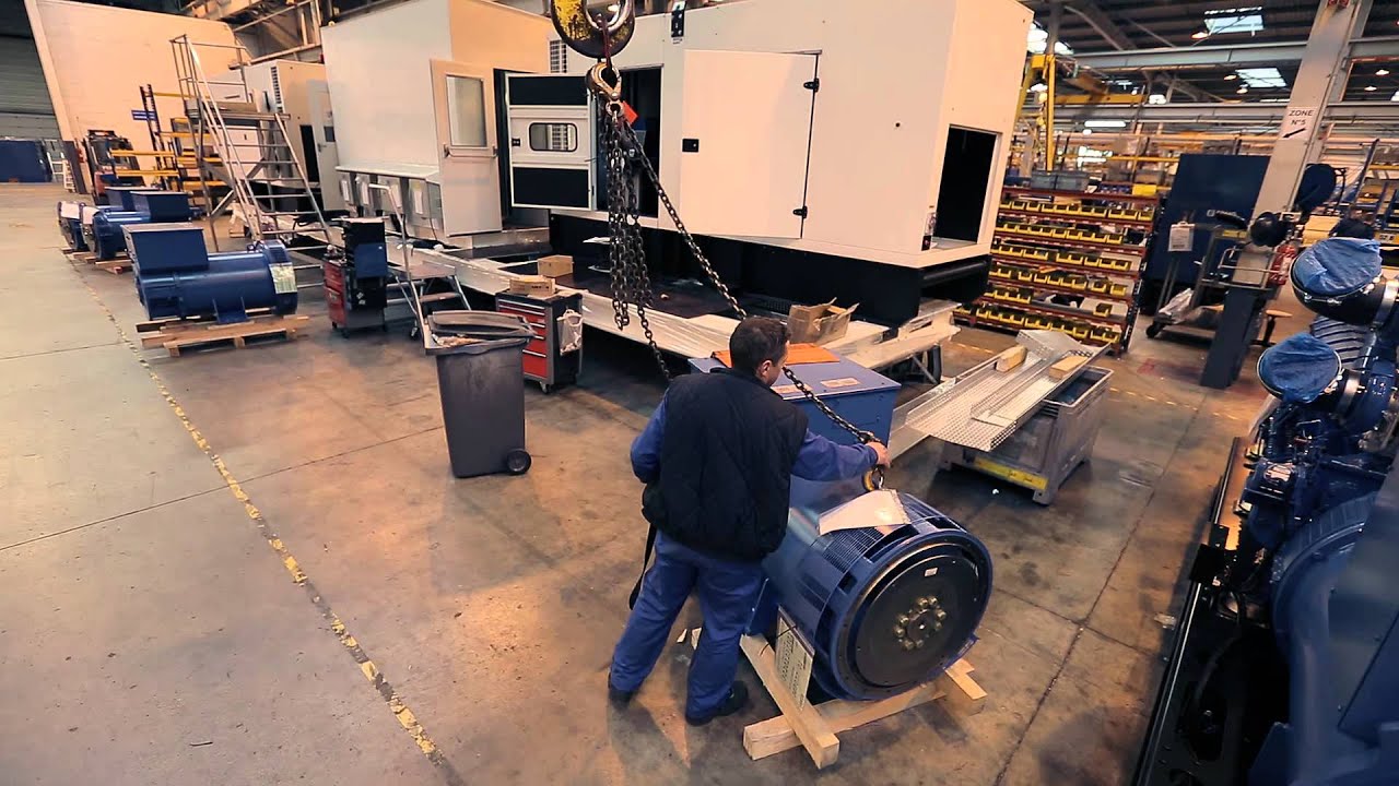 SDMO Industries :¿Cómo se hacen los generadores? - SDMO Vidéo - YouTube
