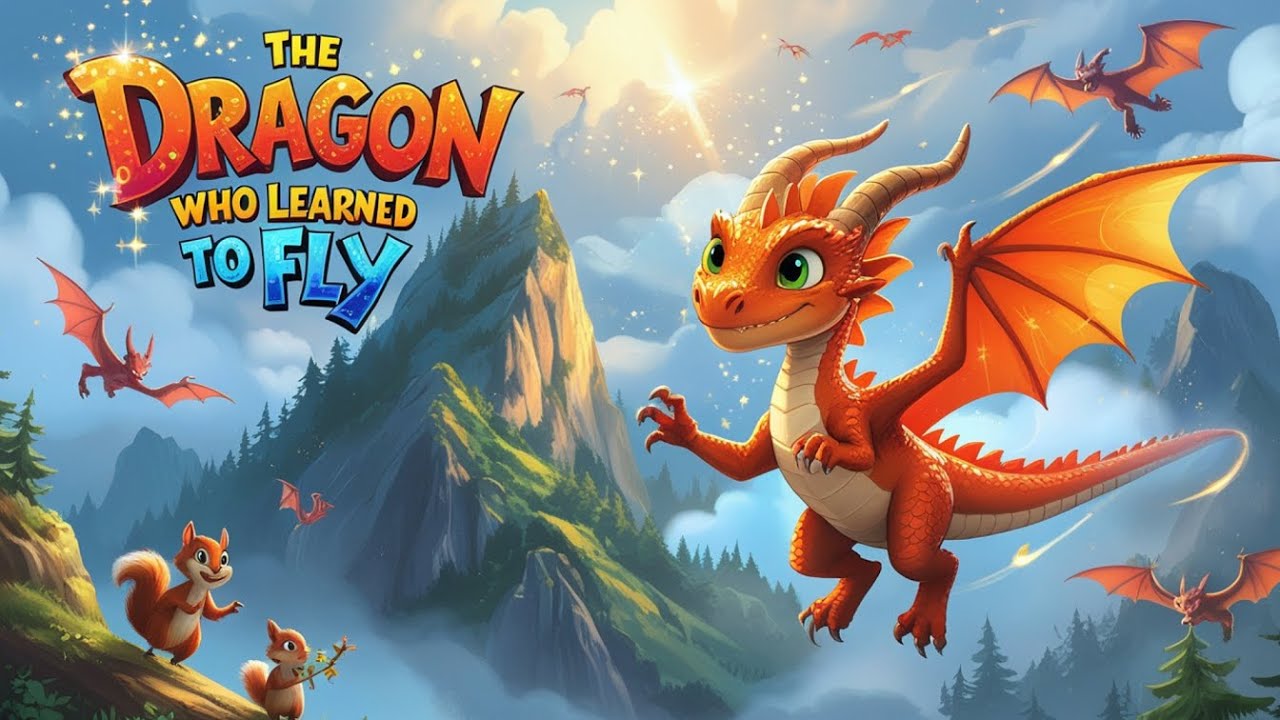 Dragon Who Learned to Fly | English Story | Bedtime stories for kids ...