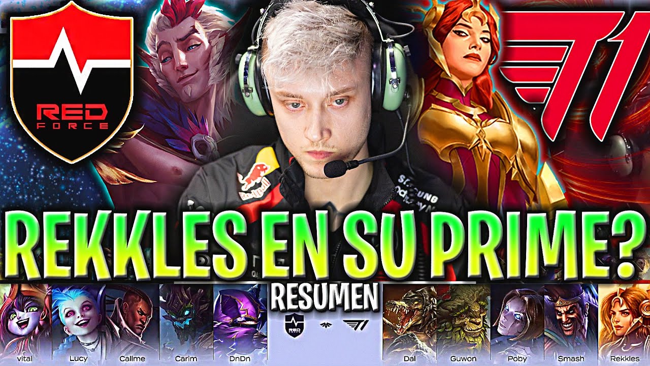 REKKLES EN SU PRIME EN LA LCK CON T1? - T1 Academy vs NS Resumen Completo LCK CL SUMMER 2024 ...