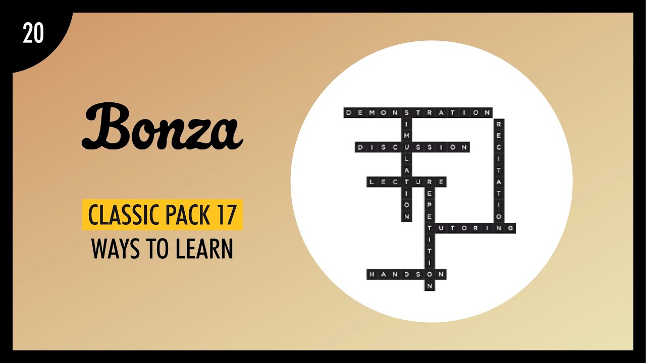 Bonza Word Puzzle | Classic | Pack 17 | Ways to Learn - YouTube
