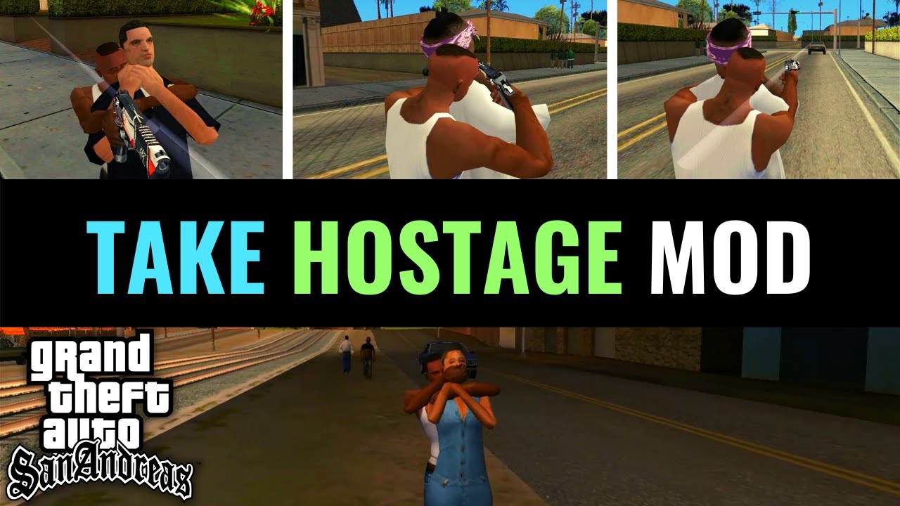 How to install Take Hostage Mod Gta Sa | How to Use Take hostage mod ...