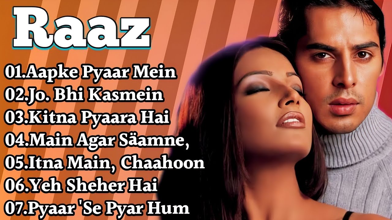 Raaz Full Songs 💞 Dino Morea || Bipasha Basu ️ Raaz movie Jukebox 💞 ...