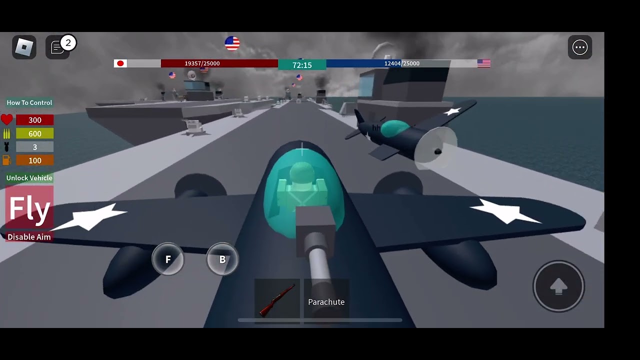 Playing some naval warfare in roblox - YouTube