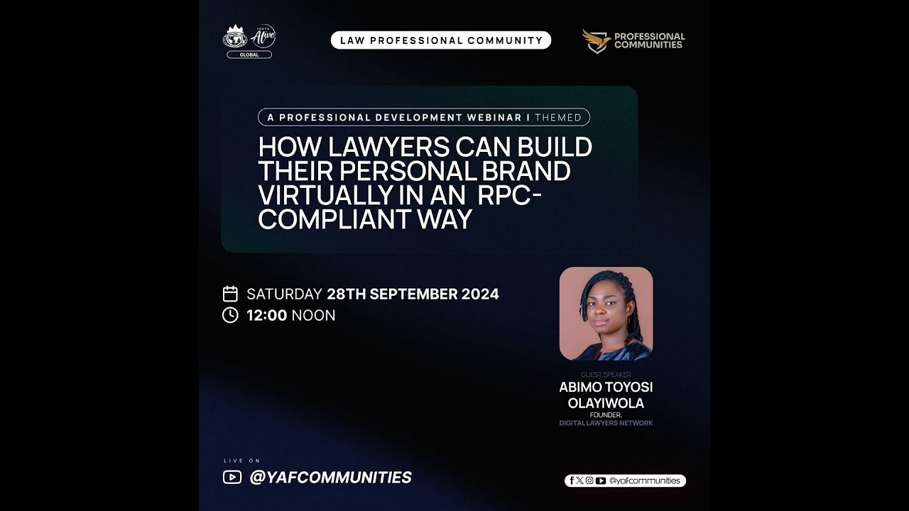 YAF Law Community - How Lawyers can build their personal brand ...